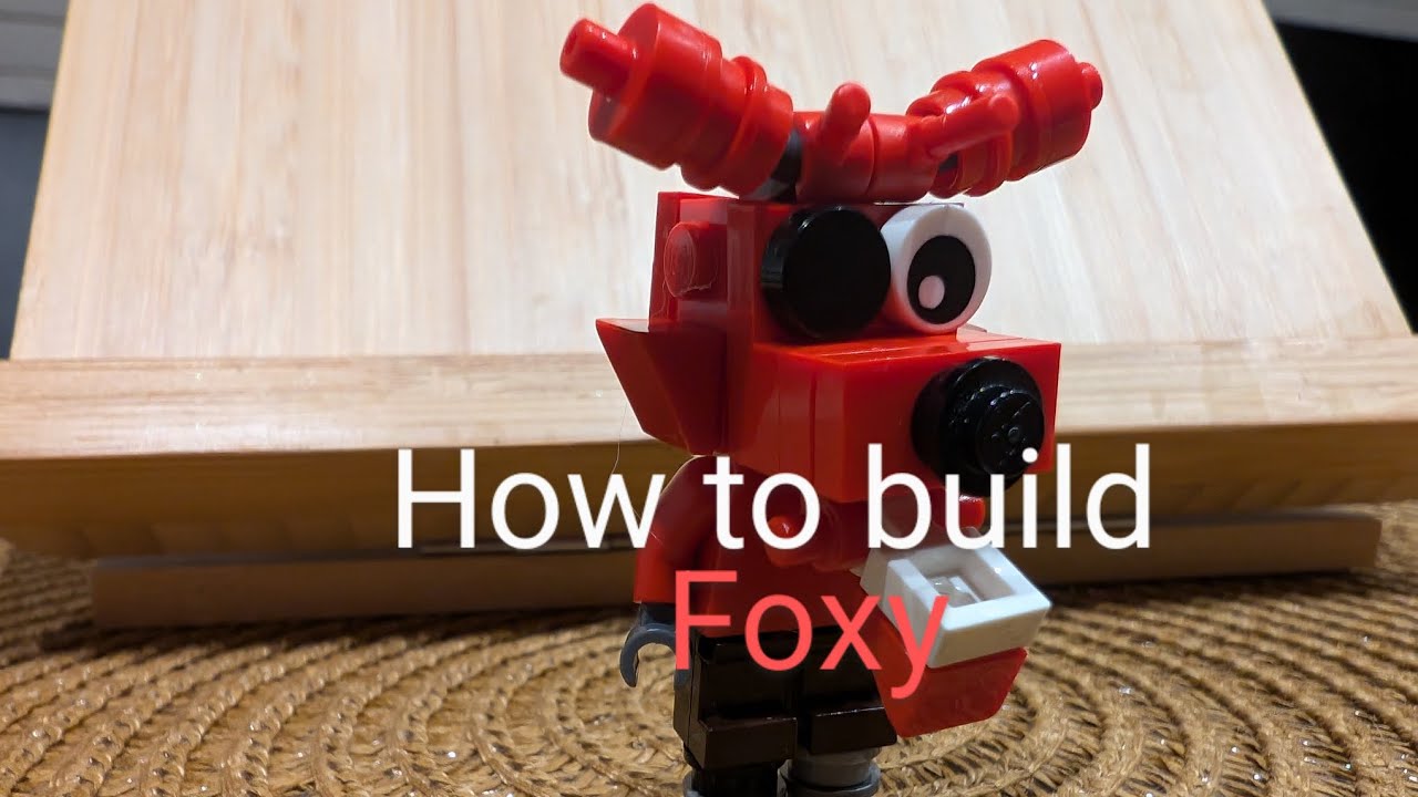 how to build FOXY 👌🦊 #foxy #fnaf ##viral #howtobuild #instructions ...