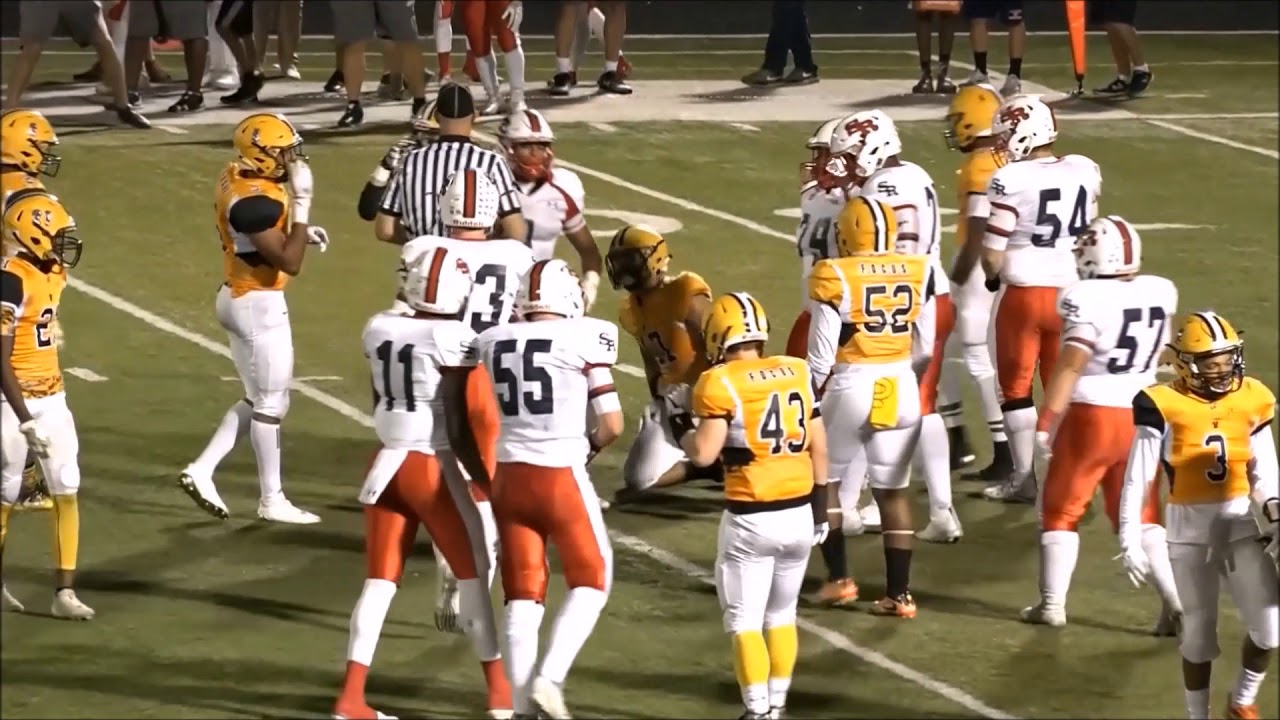 Edward Pierson Senior Highlights St. Laurence Vikings Football - YouTube