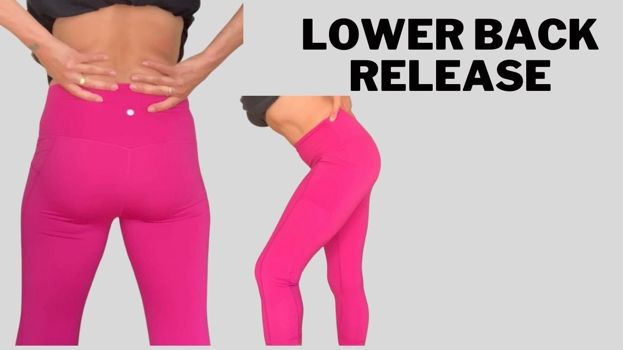 How to Release Lower Back Pain At Home / Lower Back Stretching ...