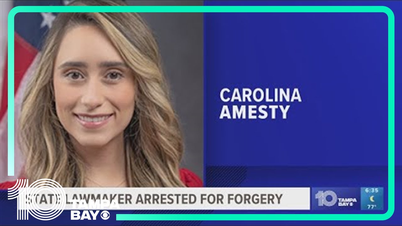 Florida lawmaker arrested for forgery - YouTube
