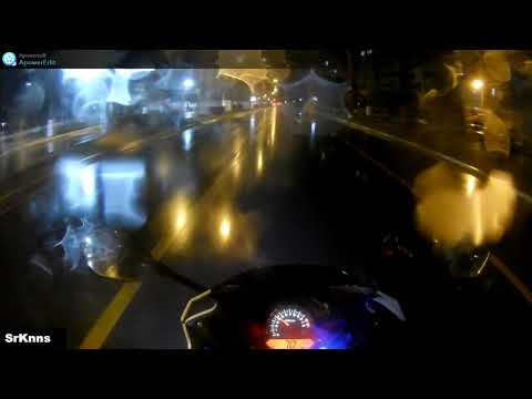 CBR 250 İle Yağmurlu Havada Mersin Sahil Yolu