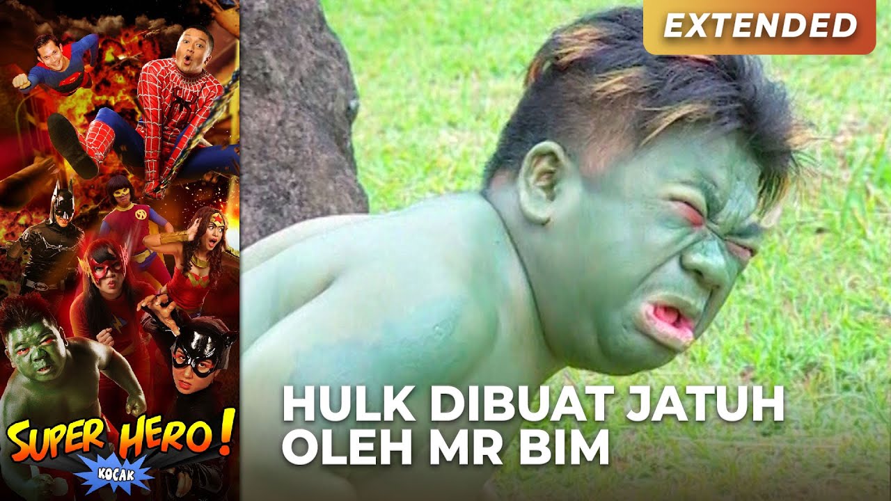 LUCU BANGET! Hulk Dibuat Jatuh Oleh Mr Bim | SUPER HERO KOCAK | EPS 13 ...