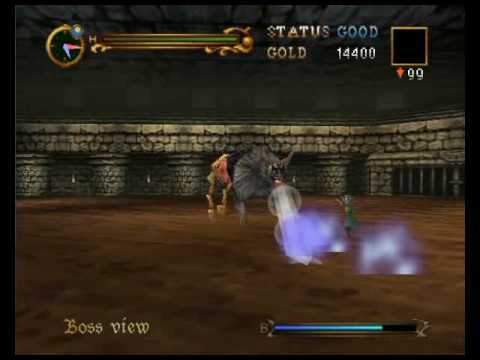 Castlevania 64 (Carrie) Boss 7 Demon Bull - No Damage, No Subweapons ...