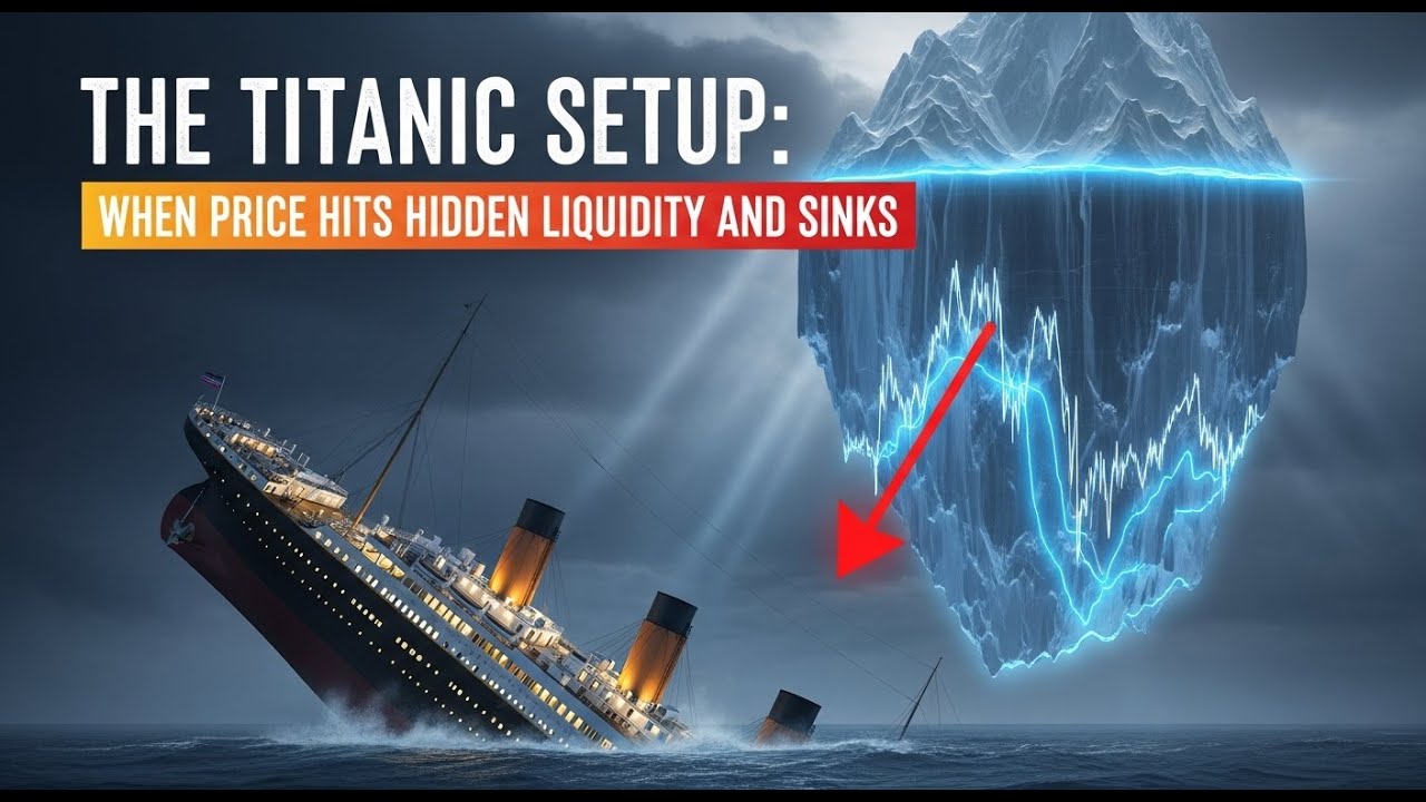 The Titanic Setup - When Price Hits Hidden Liquidity and Sinks: P5 ...