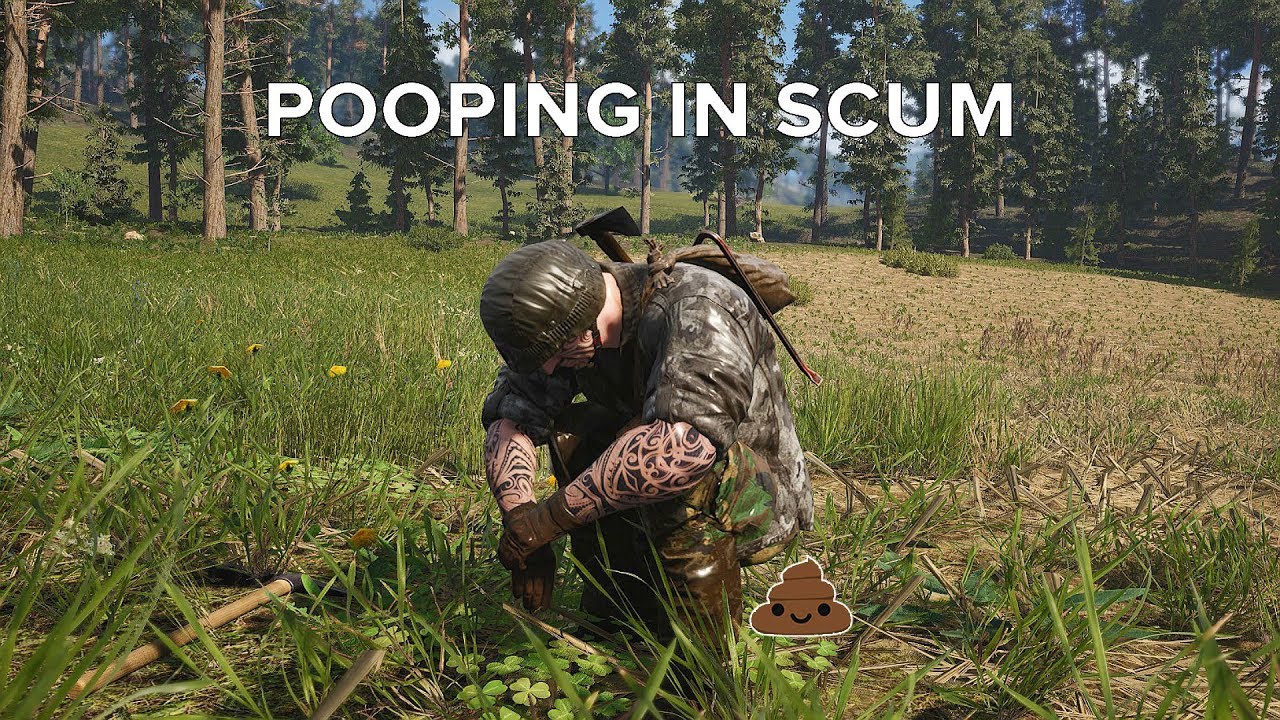 SCUM | A Game Where You Actually Poop - YouTube