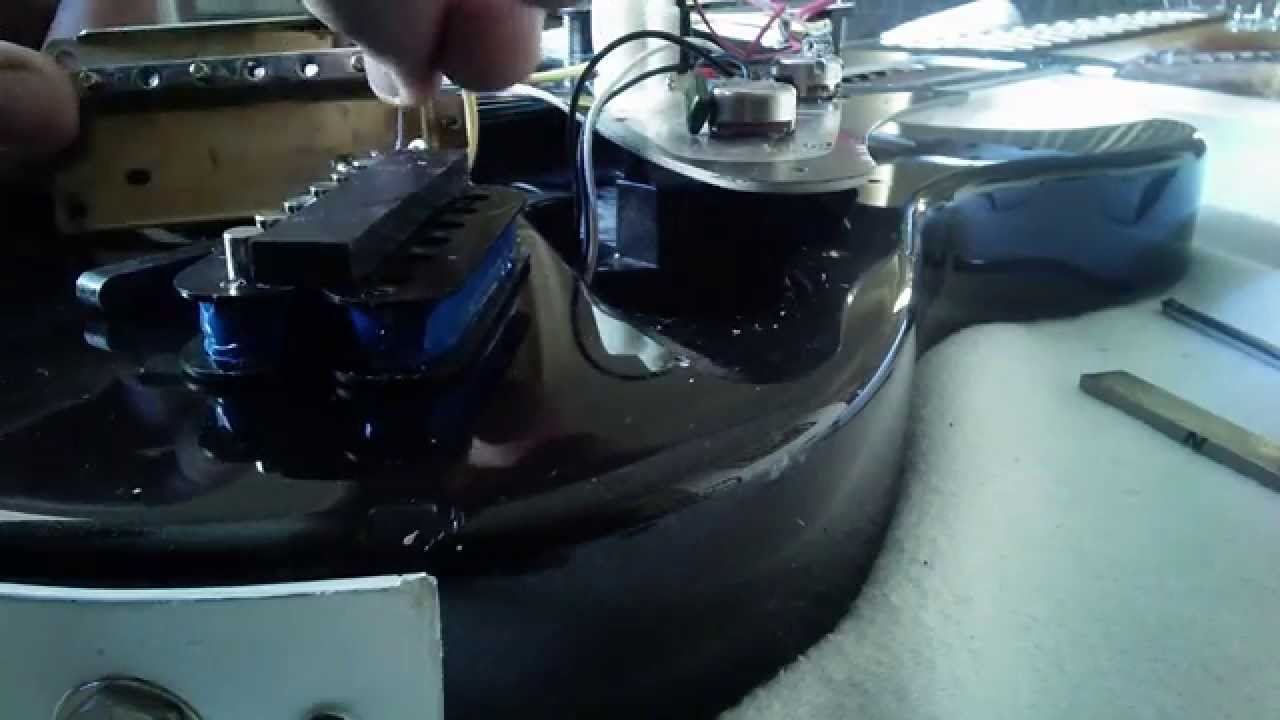 how to change humbucker magnets the right way - YouTube