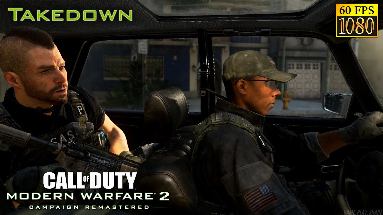 Call of Duty: Modern Warfare 2 Remastered. Part 5 "Takedown" [HD 1080p ...