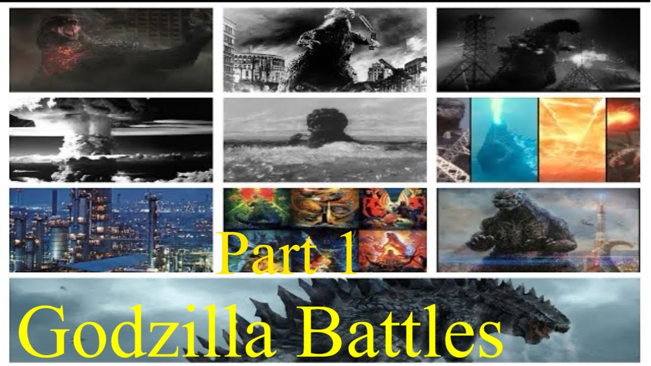 Godzilla Epic Battles (part 1 ) #godzilla #godzillakingofthemonsters # ...