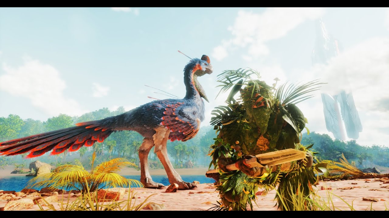 My First Look At The Gigantoraptor! - ARK Survival Ascended - YouTube
