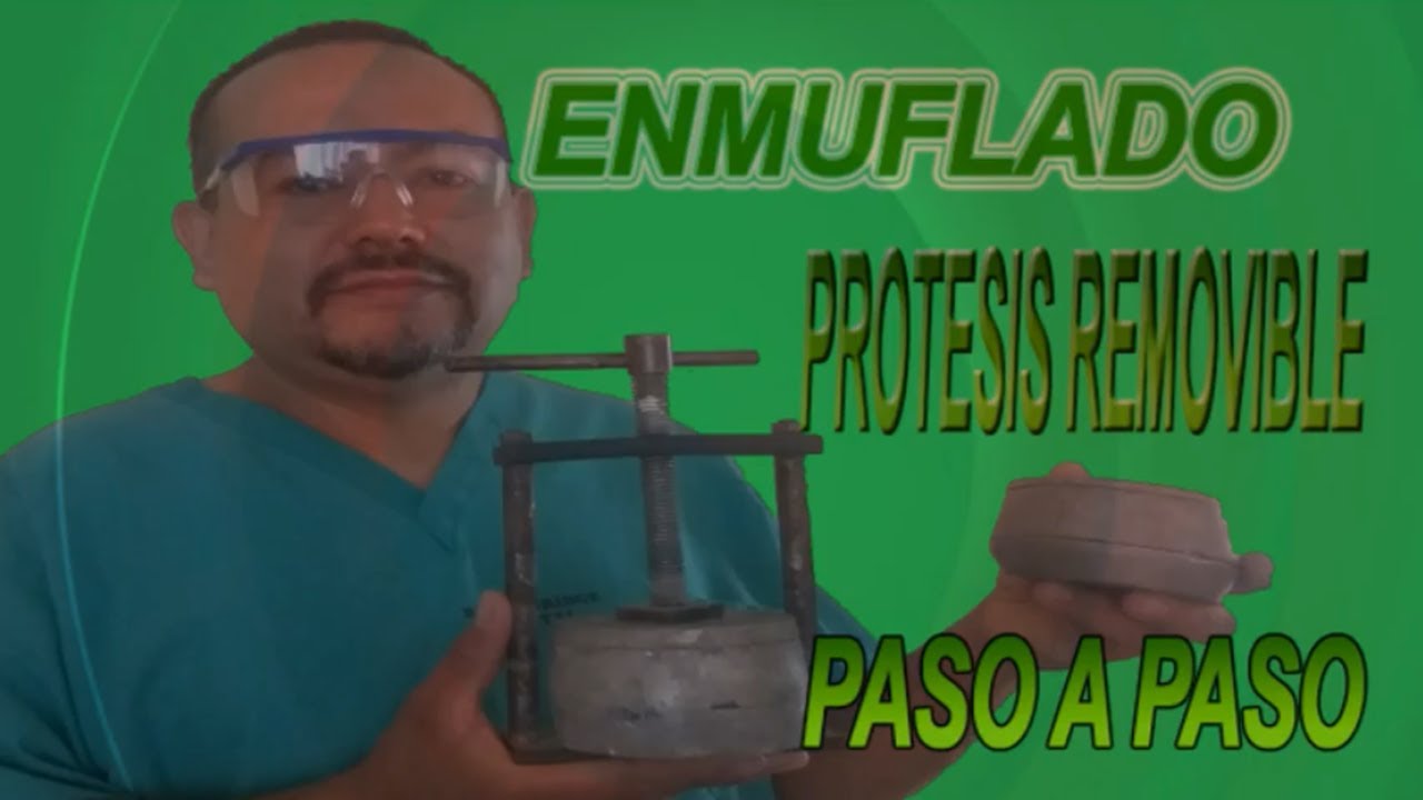 ENMUFLADO DE PRÓTESIS DENTALES - YouTube