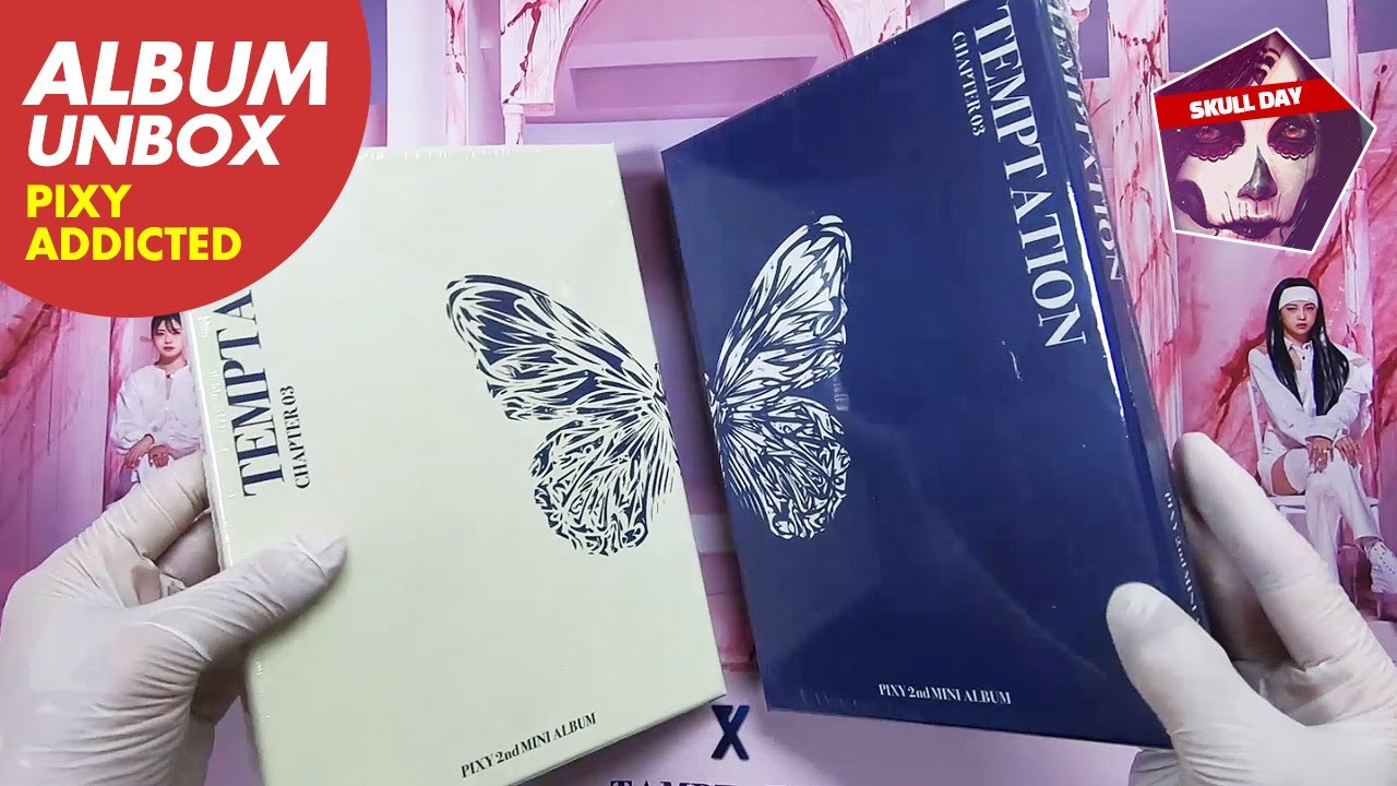 🌸UNBOXING PIXY - TEMPTATION (Addicted)🌸Album Reaction 픽시 미니 앨범 2집 노래 ...