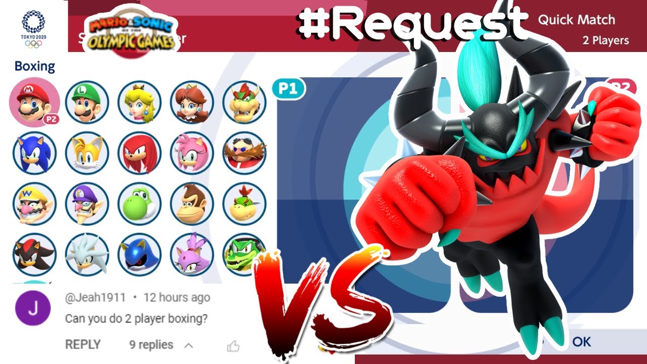 Zavok VS All Character | Gameplay (2 Players) | MARIO AND SONIC AT THE ...