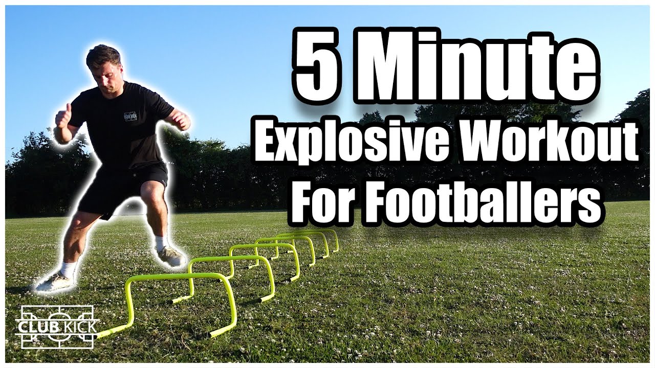 5 Minute Explosive Workout | How to Improve Your Speed & Power for ...
