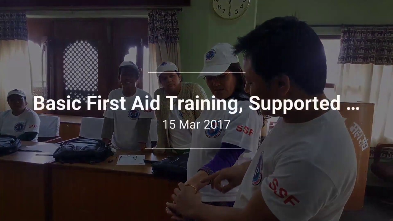 Basic First Aid Training- HDSN health and development society nepal ...