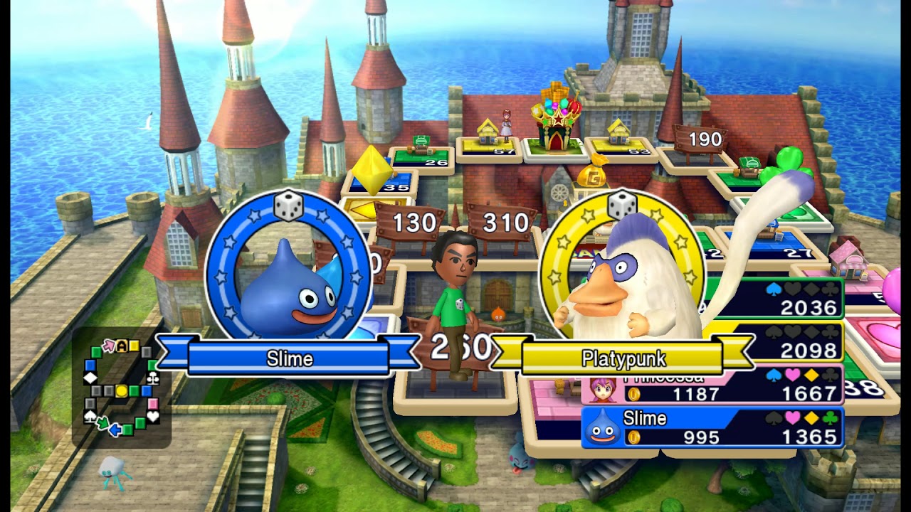 Fortune Street - Drangon Quest Tour - Castle Trodain #1 - YouTube