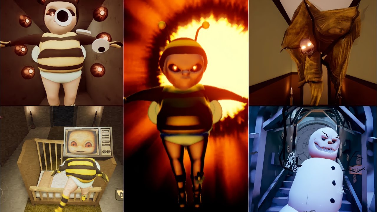 The Baby in Yellow - All Jumpscare All Scary Moments - YouTube