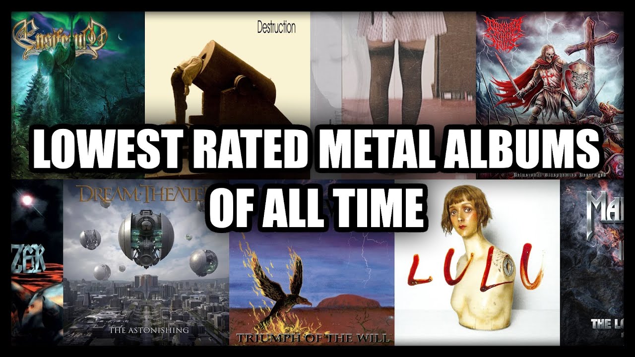 Lowest rated metal albums of all time - YouTube
