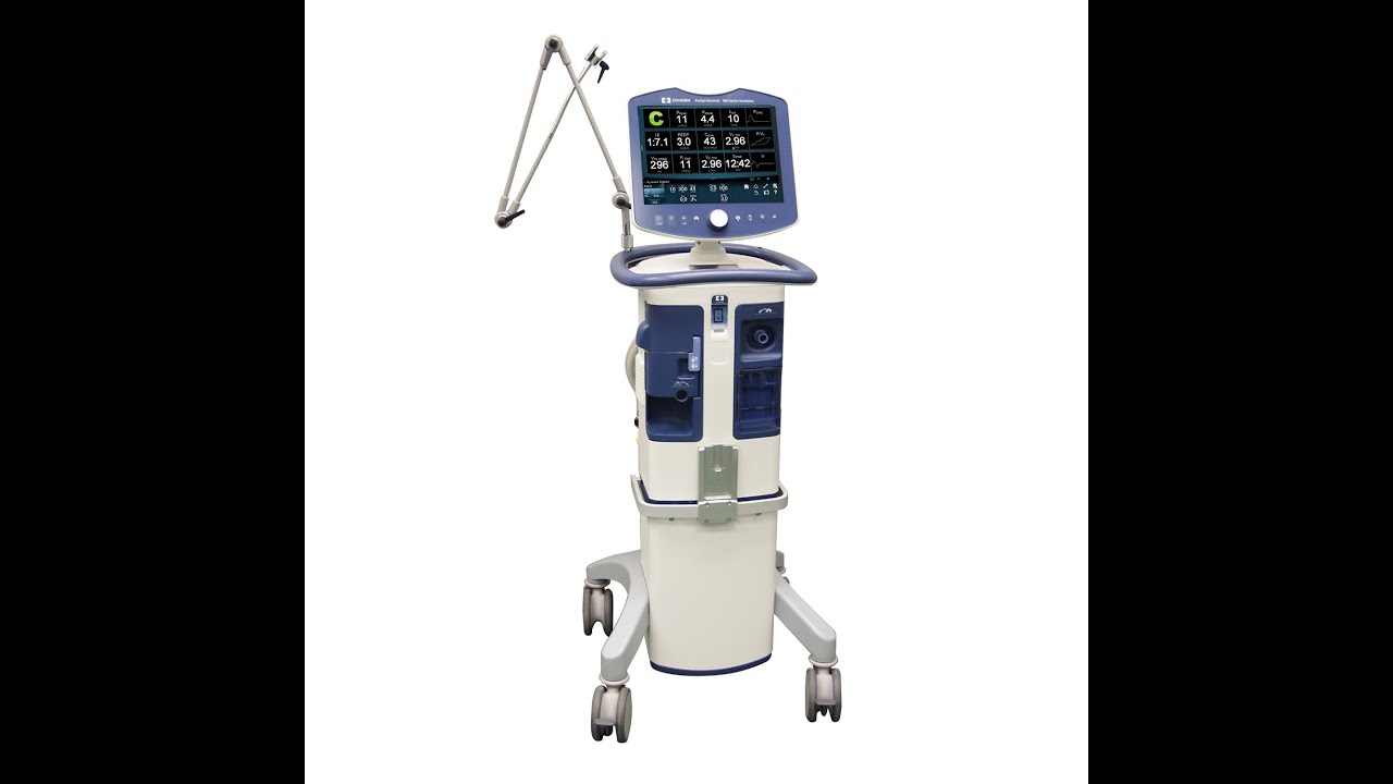 การใช้งานเครื่องช่วยหายใจ Puritan Bennett 840 Ventilator - YouTube