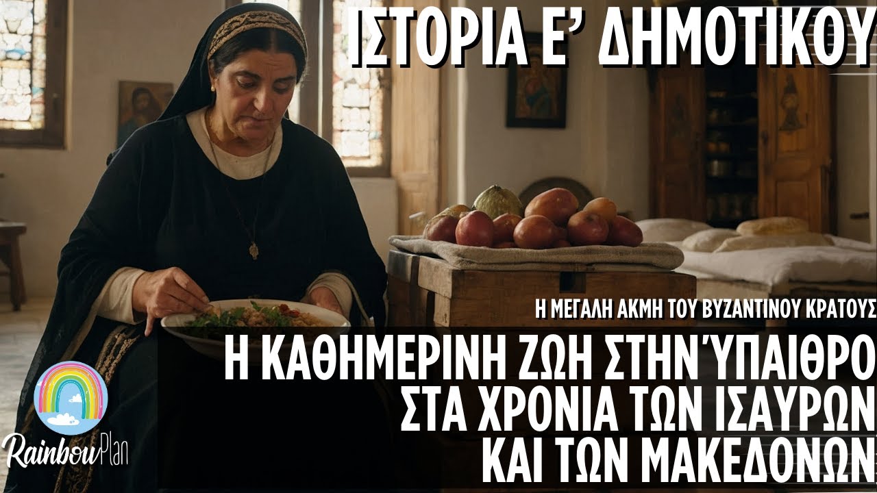 Ιστορία για παιδιά Ε' Δημοτ.-Η καθημερινή ζωή στην ύπαιθρο στα χρόνια ...