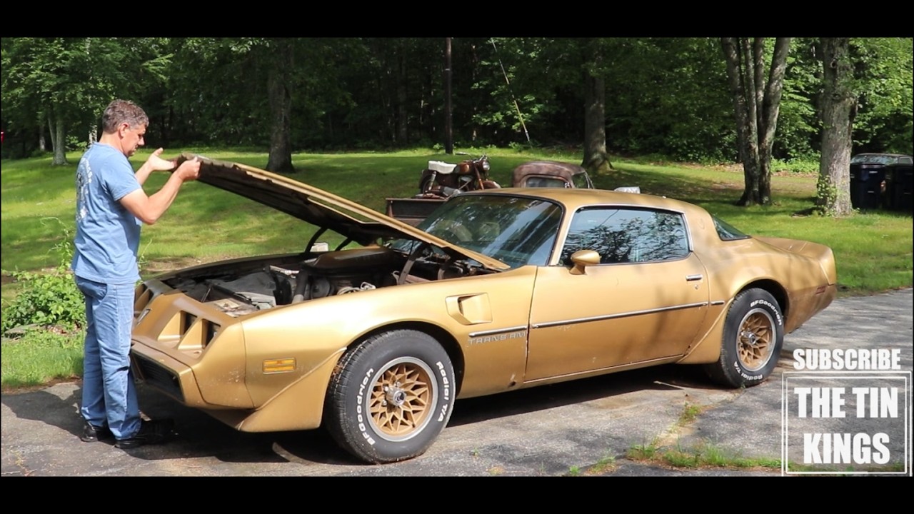 We Fired UP the Gold 79 Trans am BARN FIND More @TheTinKings NEW MERCH ...