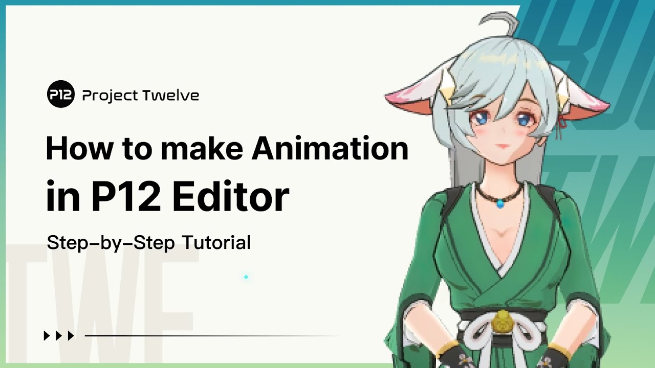 Tutorial | How to Make Animation in P12 Editor - YouTube