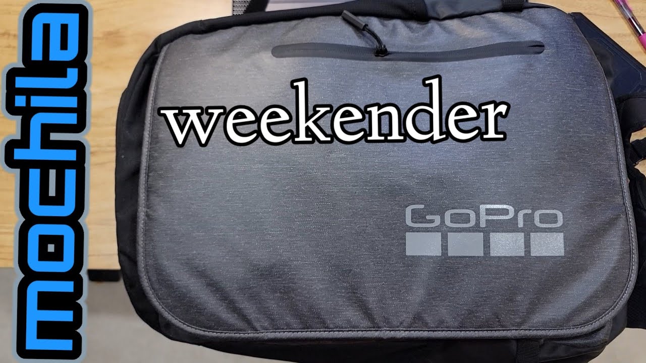 Gopro weekender backpack 🎒 mochila - YouTube