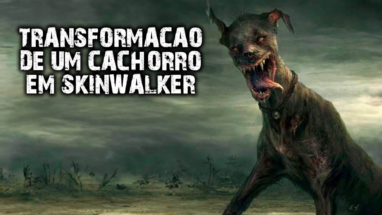 MEU CACHORRO VIROU UM SKINWALKER! - YouTube