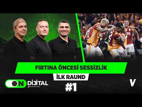 Galatasaray Antalyaspor maçına derbi gibi hazırlanmalı | Ali, Ilgaz, Emek | İlk Raund #1