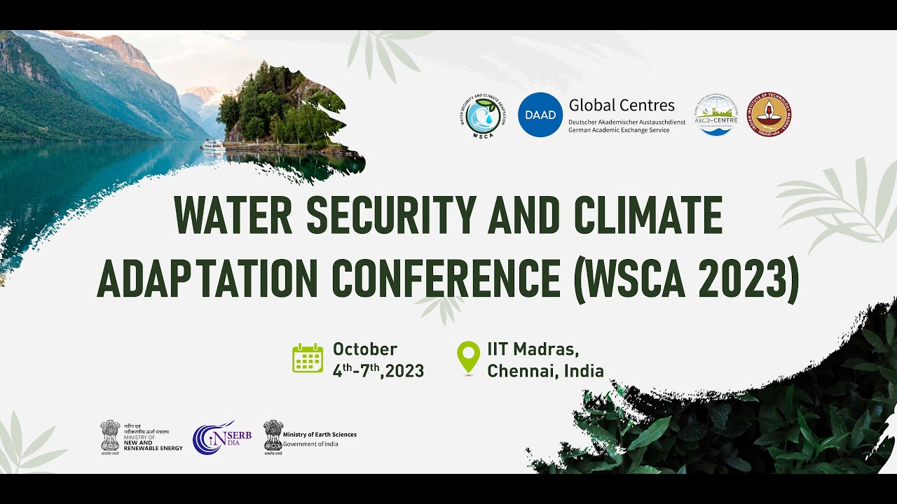 International Conference on Water Security and Climate Adaptation (WSCA ...