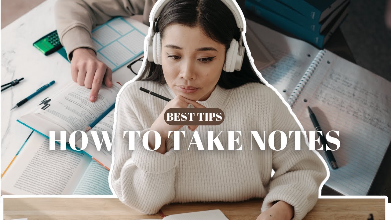 How to take notes effectively - YouTube