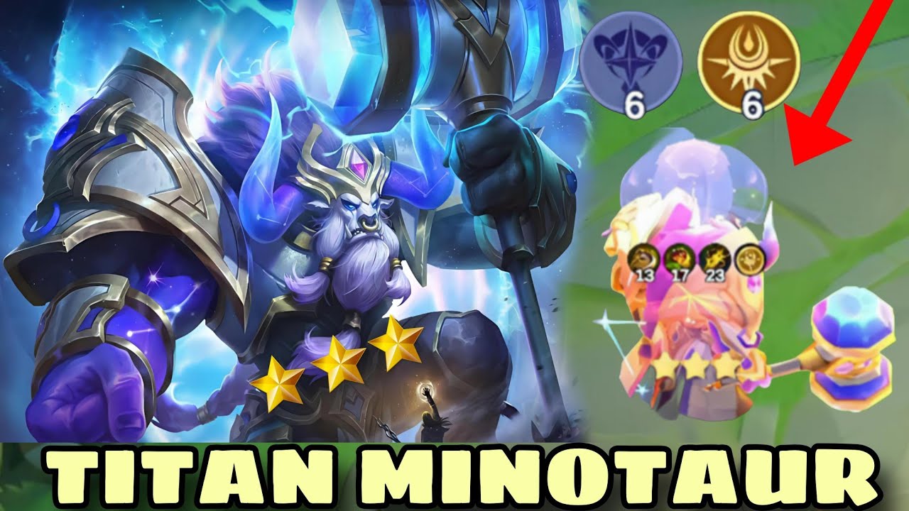 MAGIC CHESS TITAN MINOTAUR 🔥 MCGG KAGURA | MAGIC CHESS GO GO BEST ...