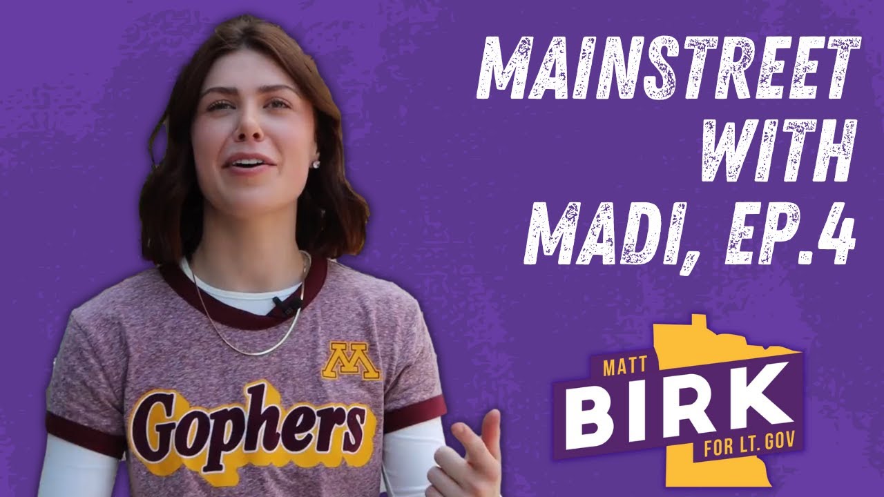 Mainstreet with Madi, Episode 4, U of M - YouTube