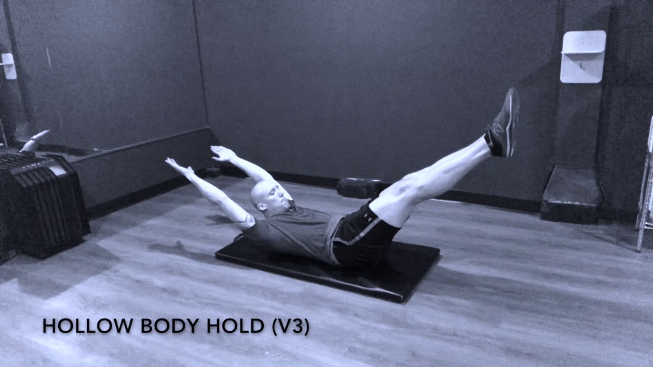 Hollow Body Hold (V3) - Upside Strength Exercise Library - YouTube