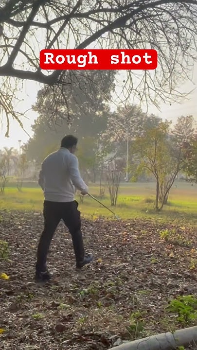 Rough shot ⛳️ - YouTube