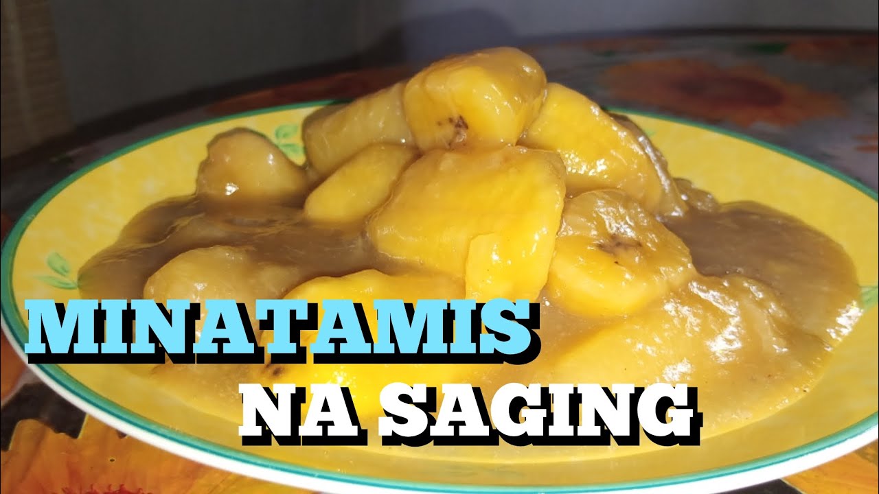 MINATAMIS NA SAGING || SAGING NA SABA RECIPE - YouTube