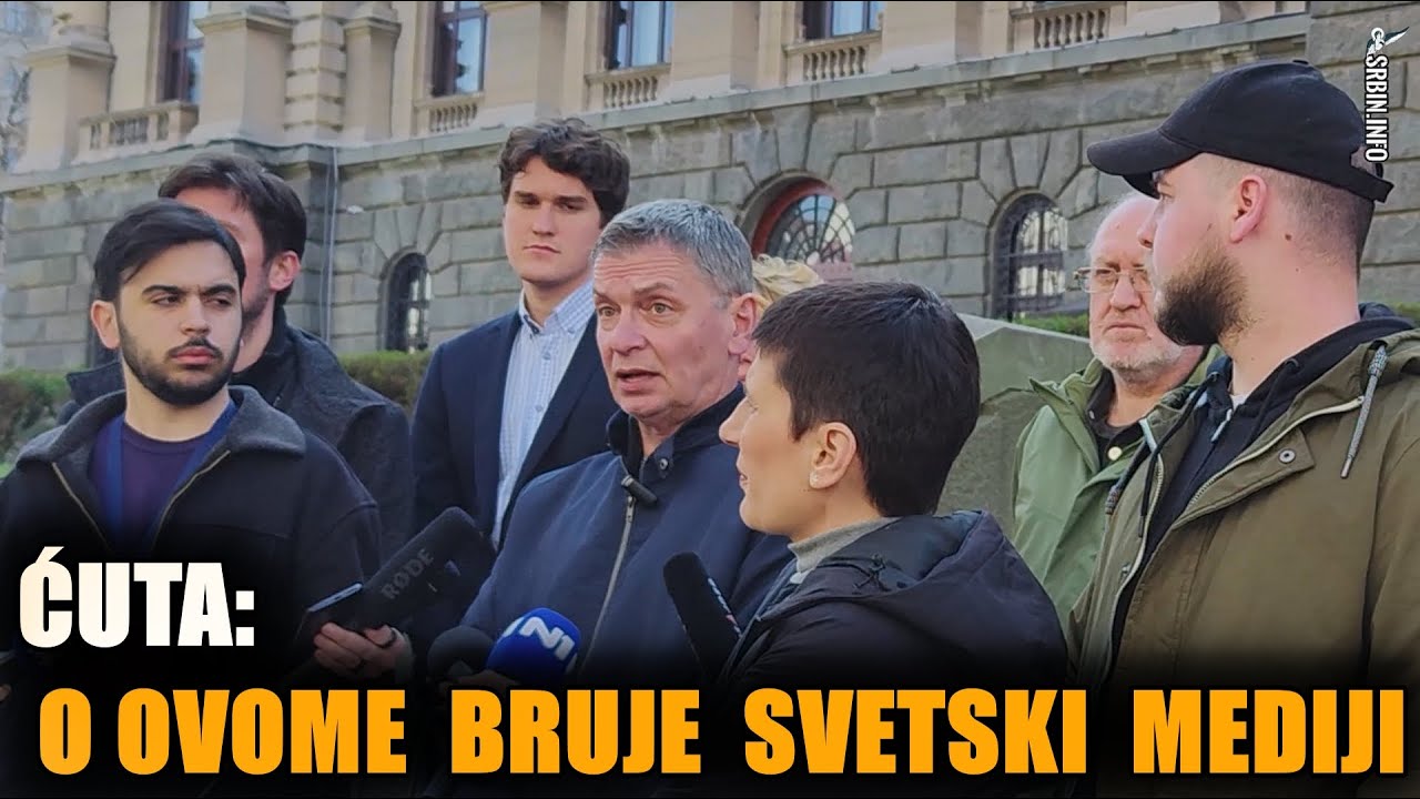 Skupština - o ovome bruje svetski mediji: Ćuta - To što Vučić hoće od ...