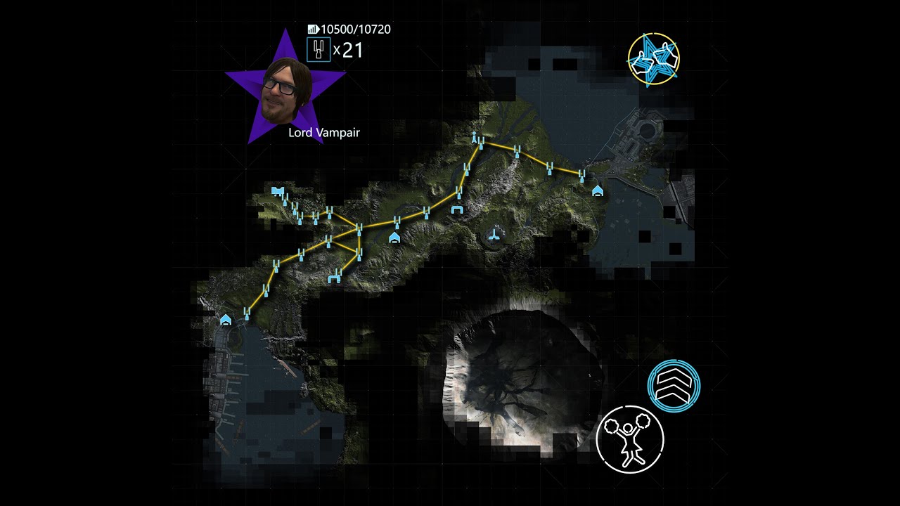 Zip-line Network - Eastern Region - Death Stranding - YouTube