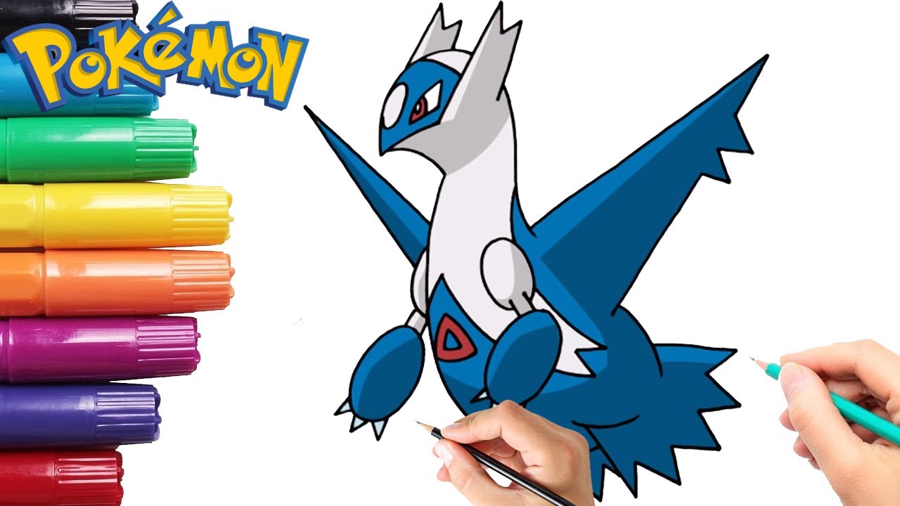 How to Draw Latios | Pokemon - YouTube