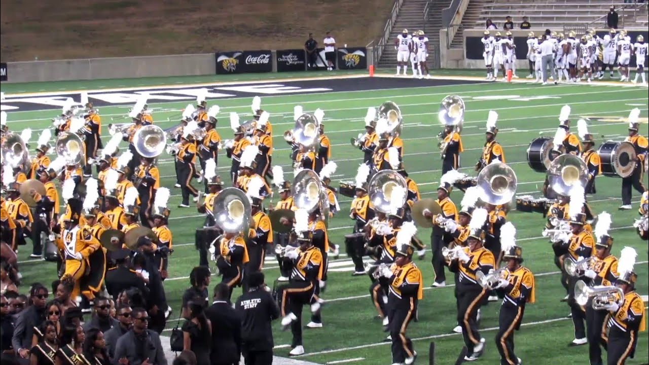 Alabama State University Mighty Marching Hornets Band - Halftime Show ...