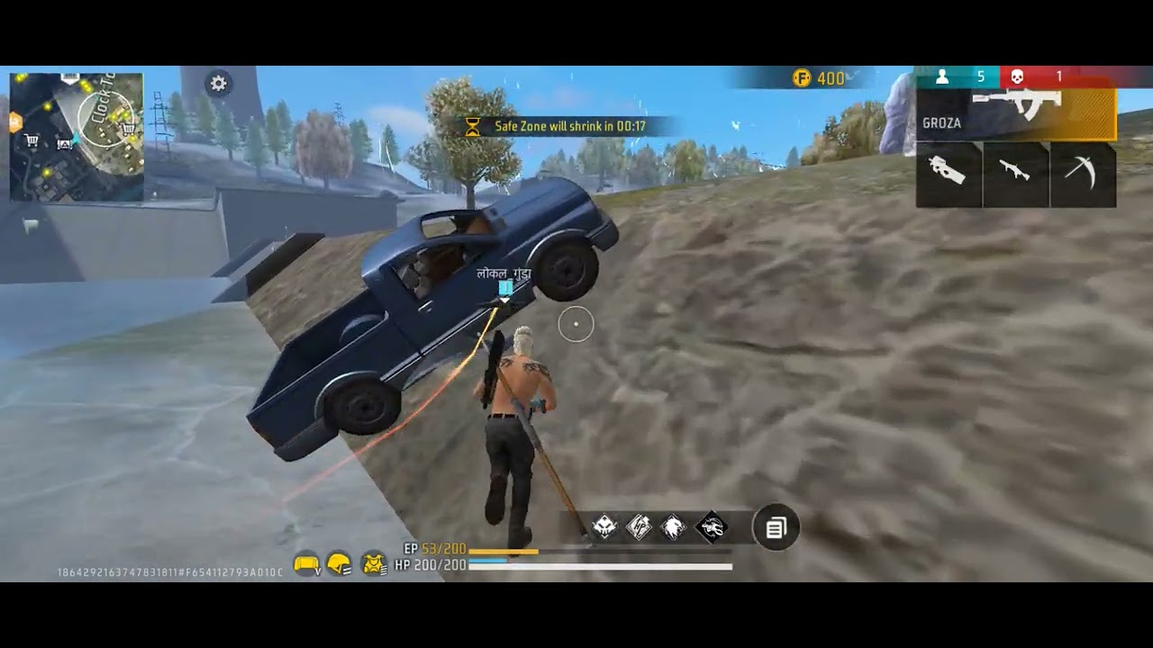 free fire games play video || bhooya 🔥👹 #freefire #newvideo #gameplay ...