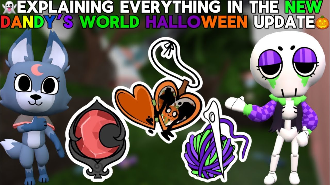 EXPLAINING EVERYTHING about the NEW Halloween Update in Dandy's World ...