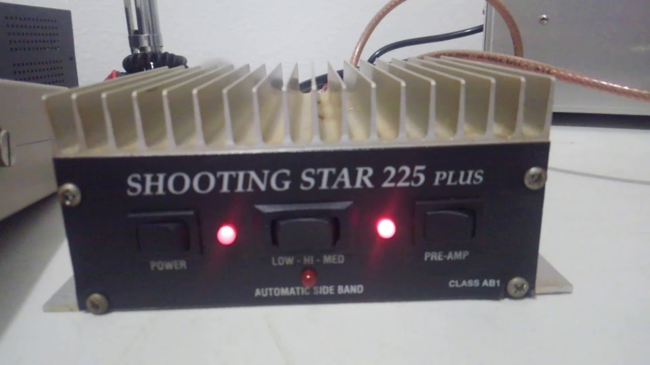 Shooting Star 225 Plus Mobile Linear Amplifier for sale - YouTube