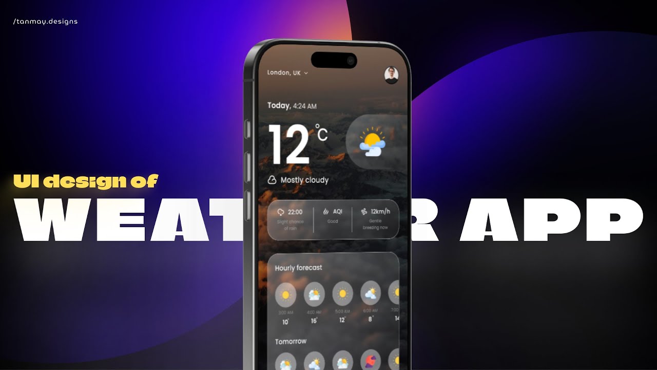 Design a Stunning Weather App UI in Figma – Step-by-Step Guide - YouTube