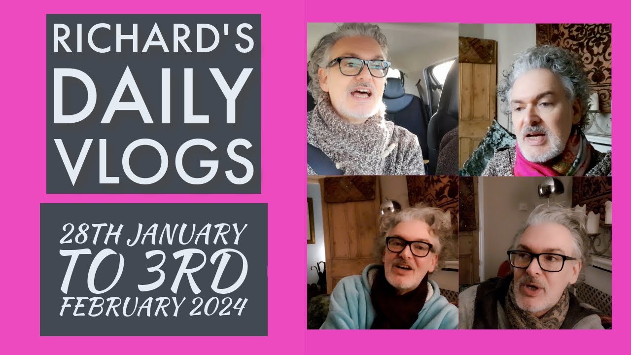 Richard's Daily Vlogs 28th January to 3rd February 2024 - YouTube