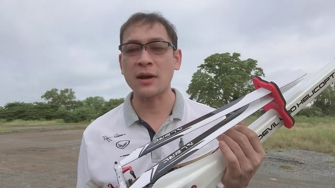 ALZRC DEVIL 420 : งานลูกค้า พี่หมึก - YouTube