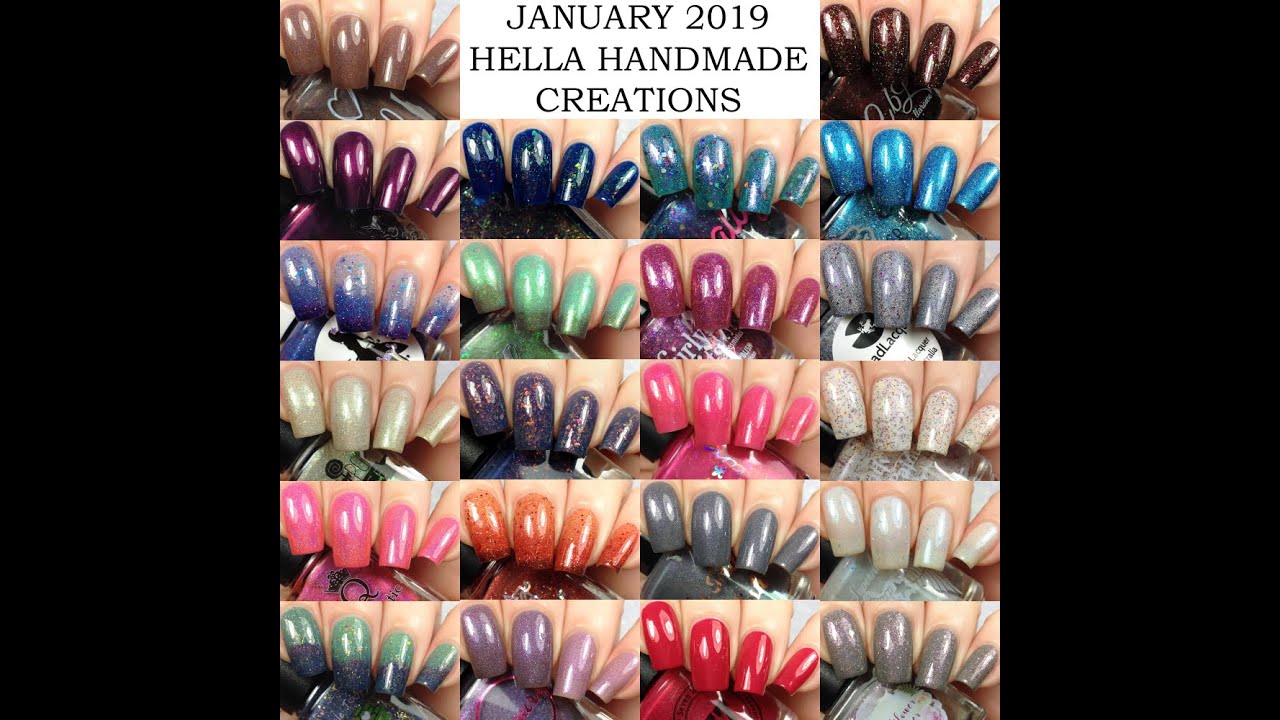Hella Handmade Creations | January 2019 - YouTube