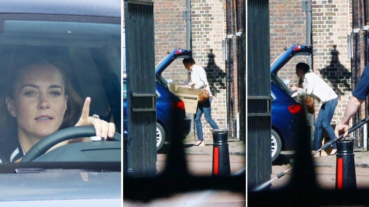 PRINCESS OF HEART! Kate Middleton SPOTTED Running Some Errands At The ...
