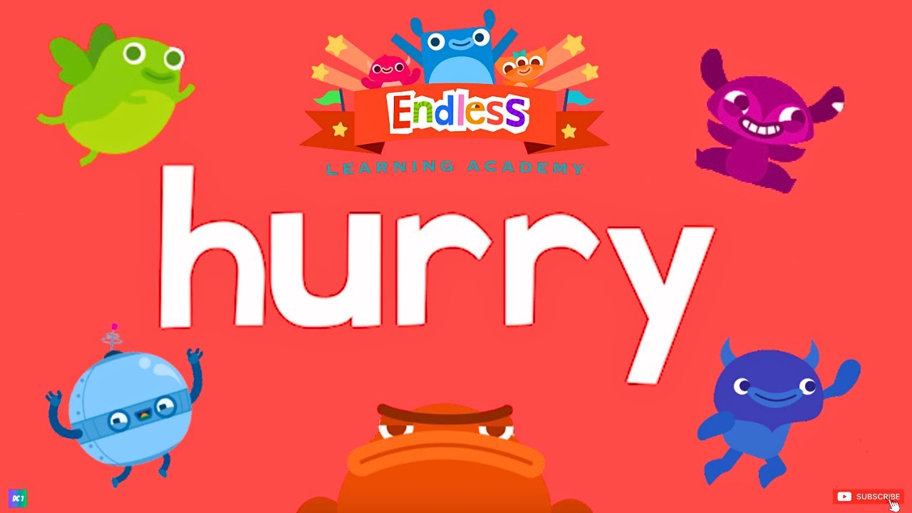 📚 Discover "HURRY" Definition with Endless Learning Academy's Exciting ...