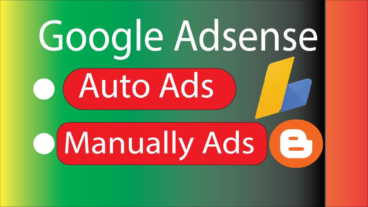 How to setup adsense ads on blogger | adsense auto & Manual setup ...