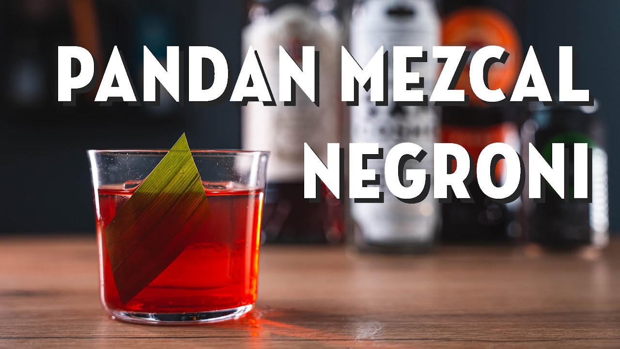 Pandan Mezcal NEGRONI - YouTube